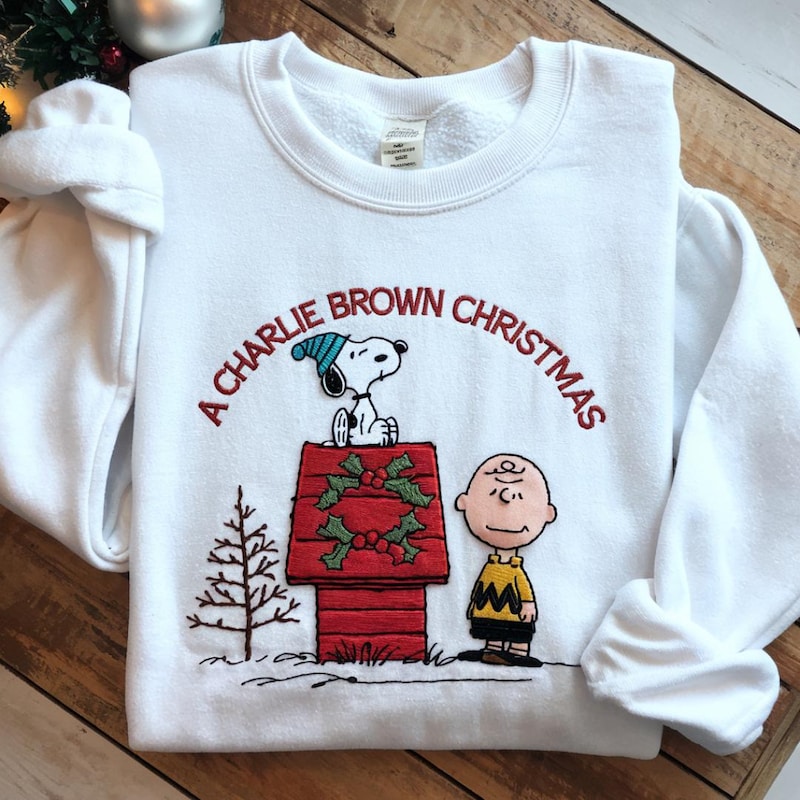 Peanuts Christmas Sweater - Etsy