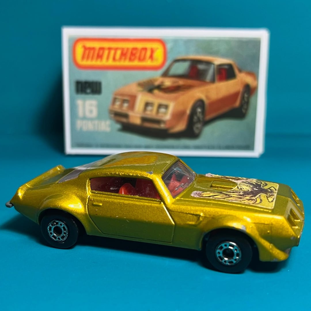1979 - Vintage Matchbox Superfast No. 16b Pontiac With Gift Box - Etsy