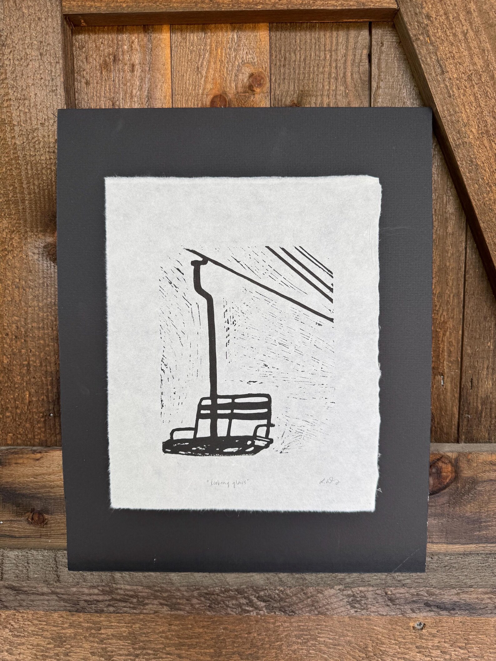 Historic Ski Lift Print, Large Art Print, Retro Colorado Ski Lift ...