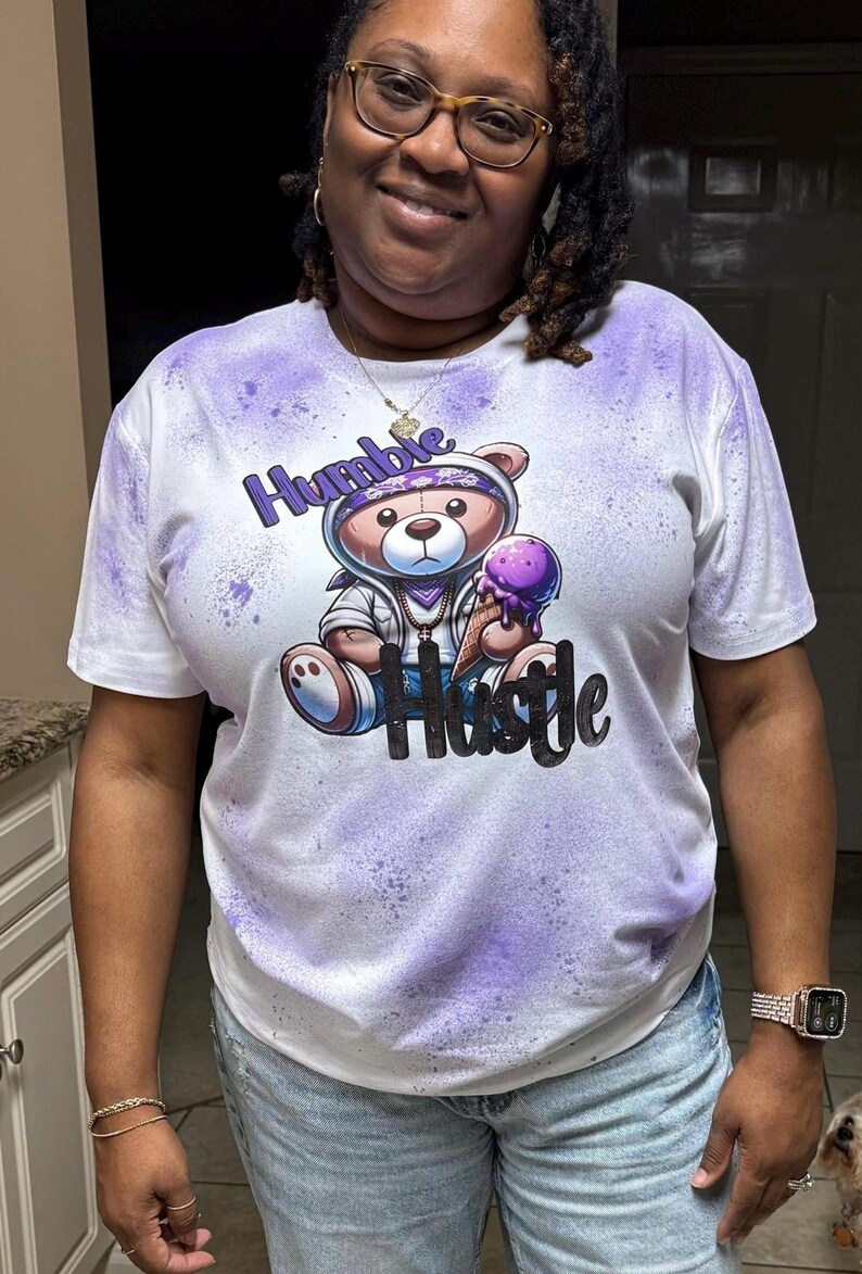 Humble Hustle Bear T-shirt - Etsy