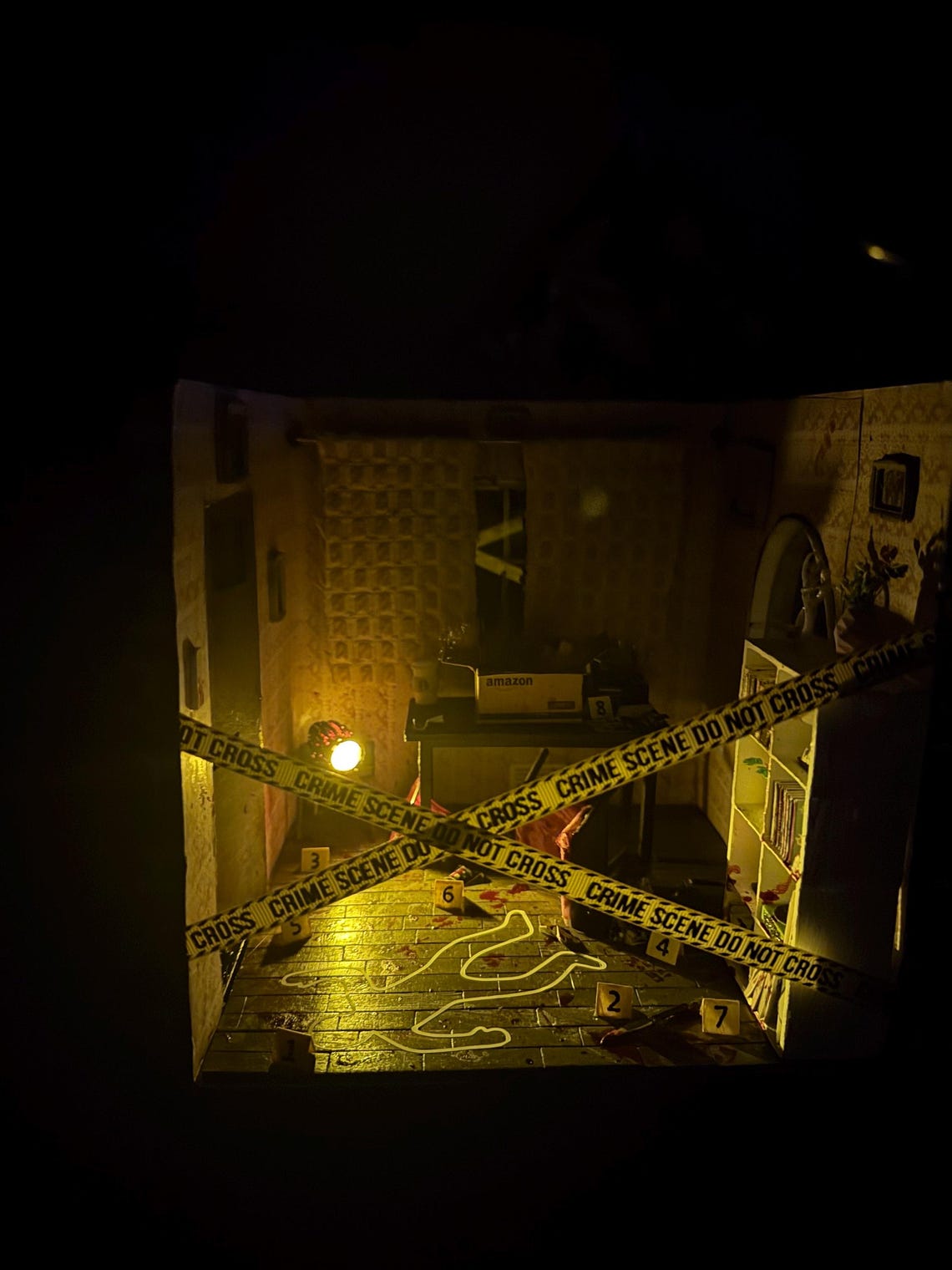 Miniature Crime Scene Diorama *MADE TO ORDER* - Etsy