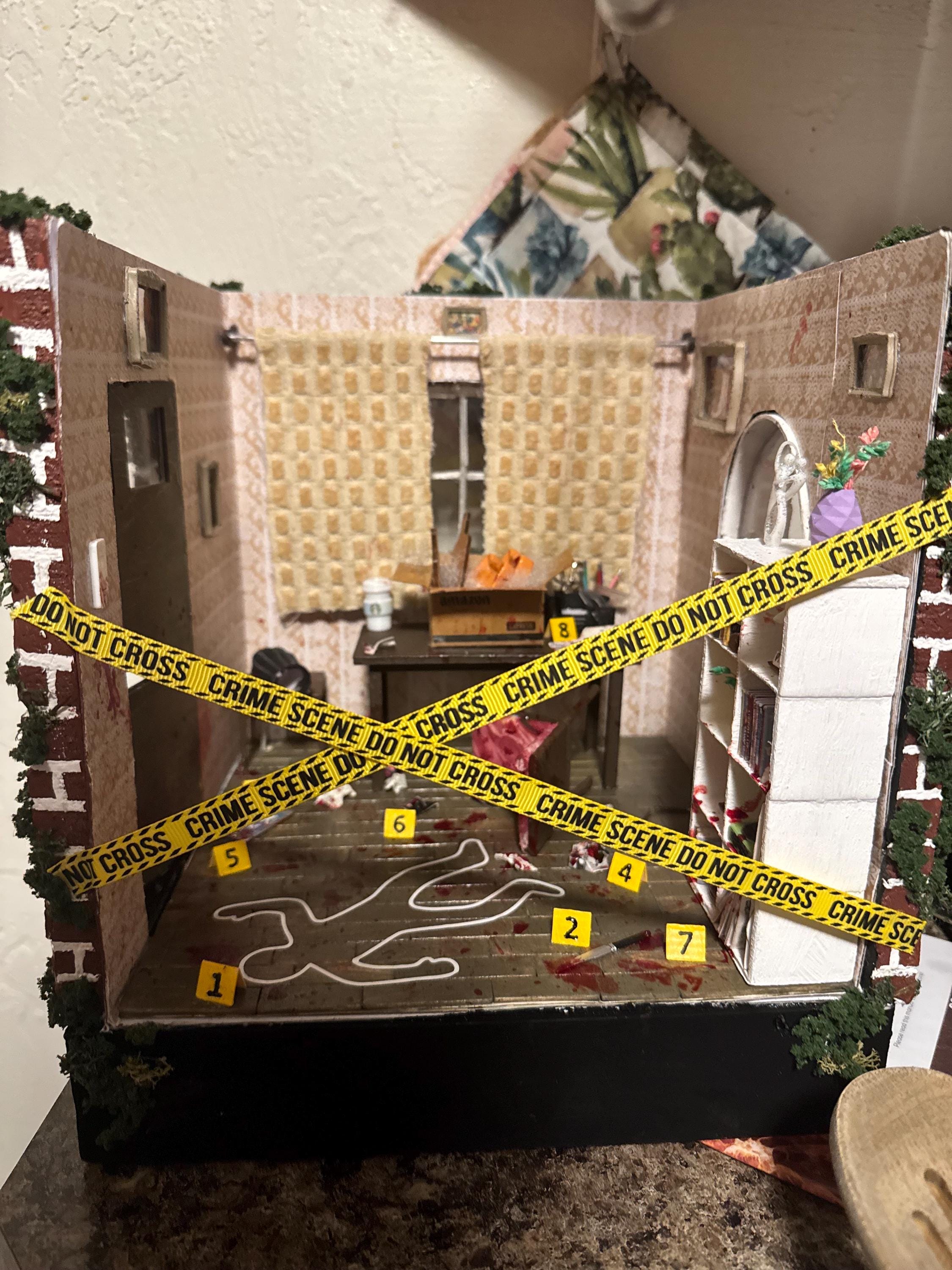 Miniature Crime Scene Diorama *MADE TO ORDER* - Etsy UK