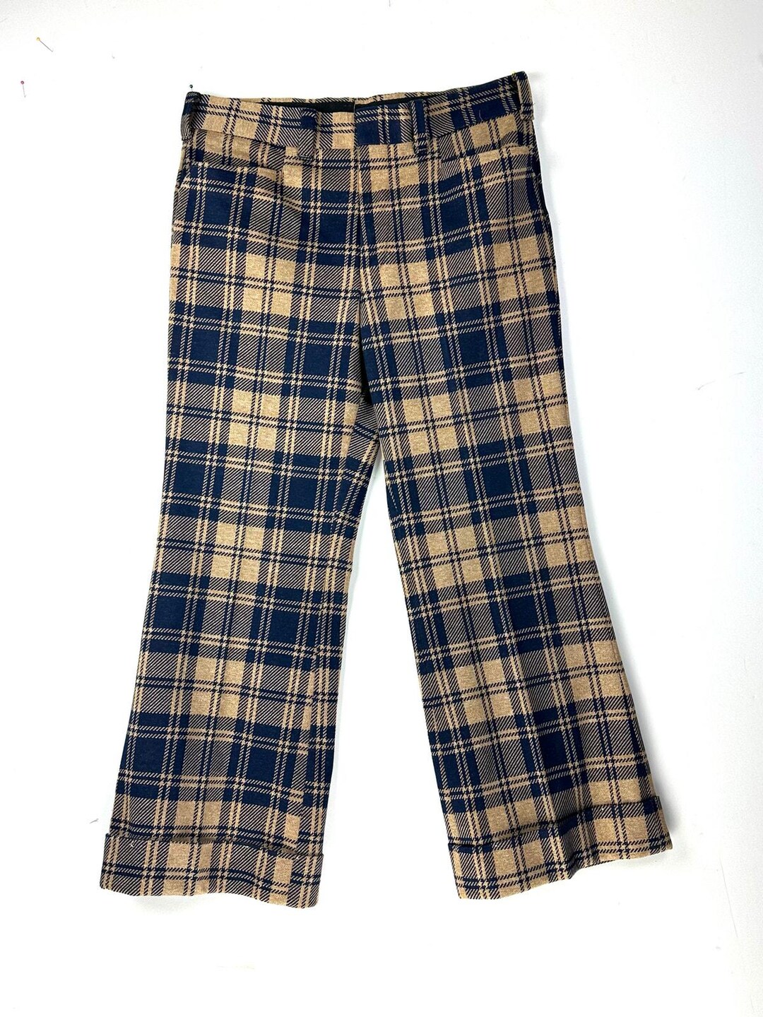 1970s Vintage Lee Plaid Permanent Press Polyester Pants - Etsy
