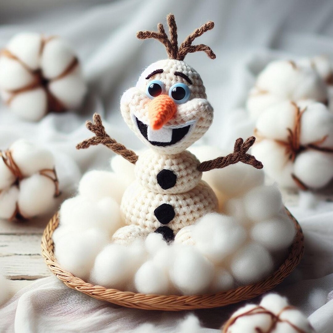 Olaf Amigurumi Idea Crochet Pattern, DIY Amigurumi , Easy PDF Crochet ...