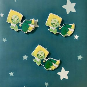Peridot Pin - Etsy