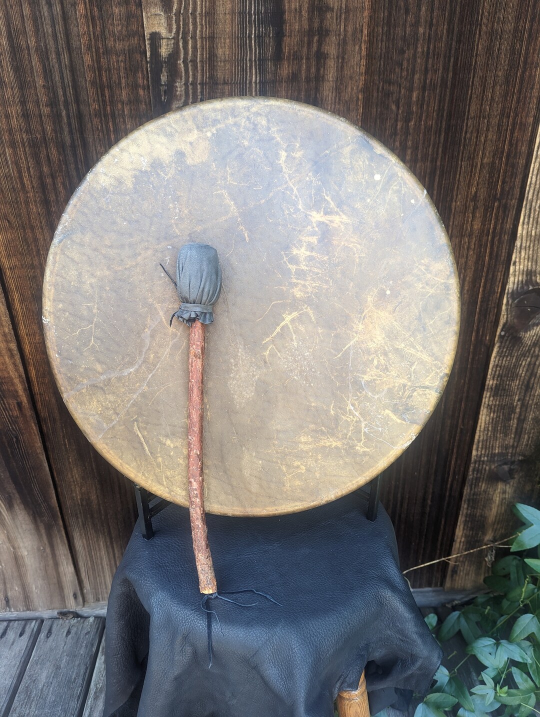 Handmade Buffalo Rawhide Drum – 18 Inch Native Ceremony Drum - Etsy