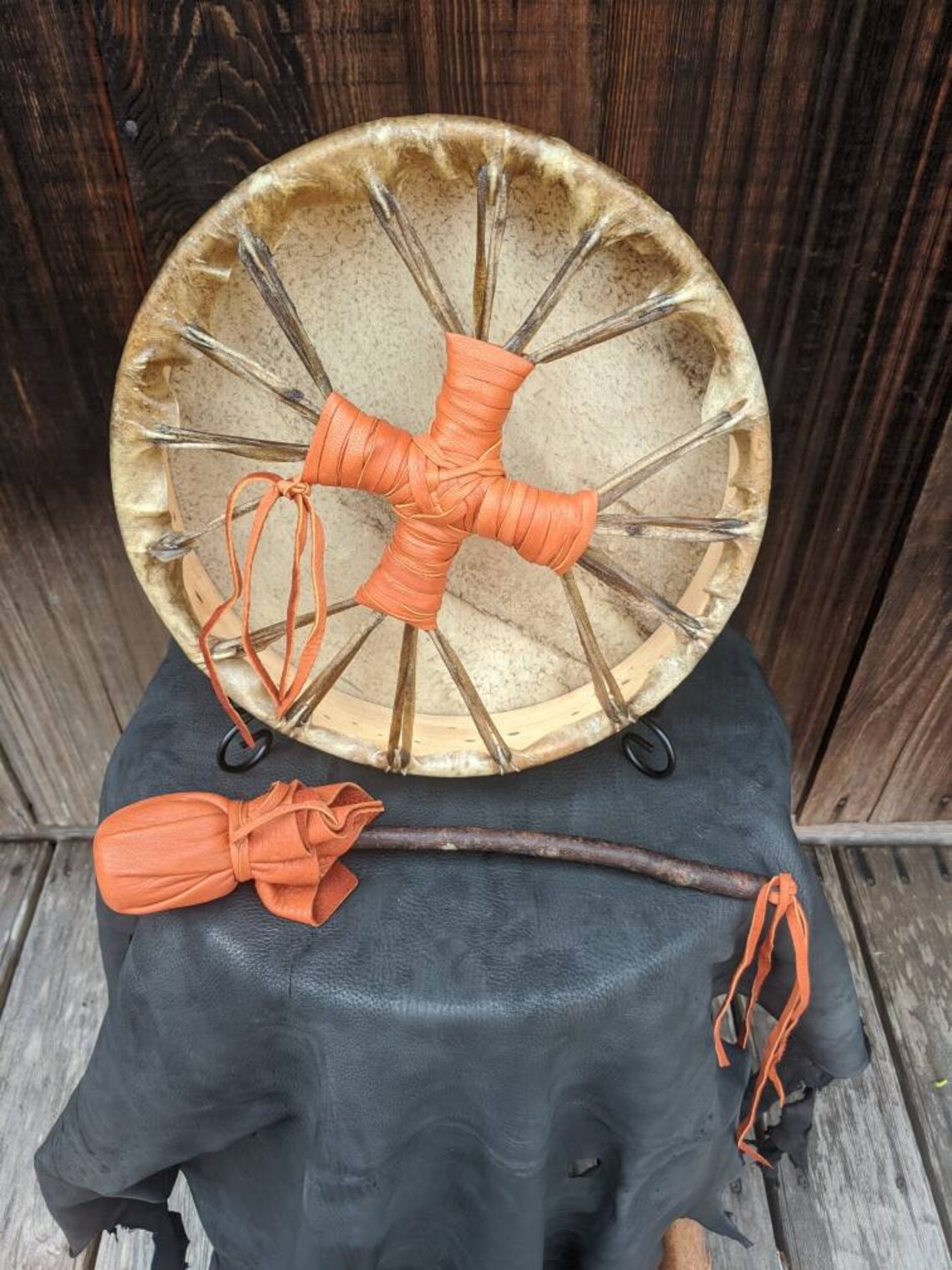 Native American Drum Rawhide Drum Buffalo Skin Drum 9 Inch - Etsy