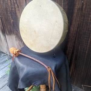 Native American Drum - Rawhide Drum, Buffalo Skin Drum, 12 Inch Drum ...