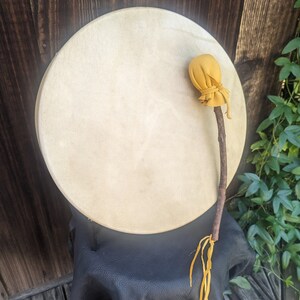 Native American Drum Rawhide Drum, Buffalo Skin Drum, 15 Inch Drum ...