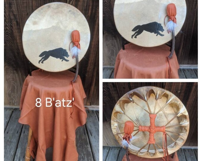 Native American Drum Rawhide Drum Buffalo Skin Drum 15 - Etsy