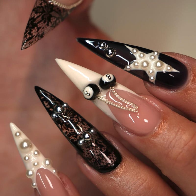 Press on Nails Dc - Etsy UK