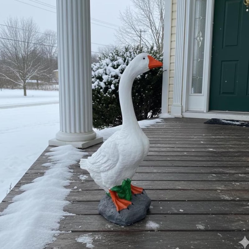 Goose Mold Statue - Etsy
