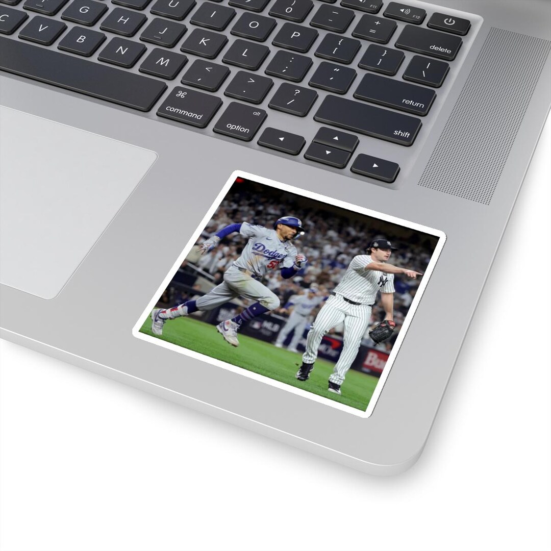 Mookie Betts, Gerrit Cole Los Angeles Dodgers New York Yankees Stickers ...