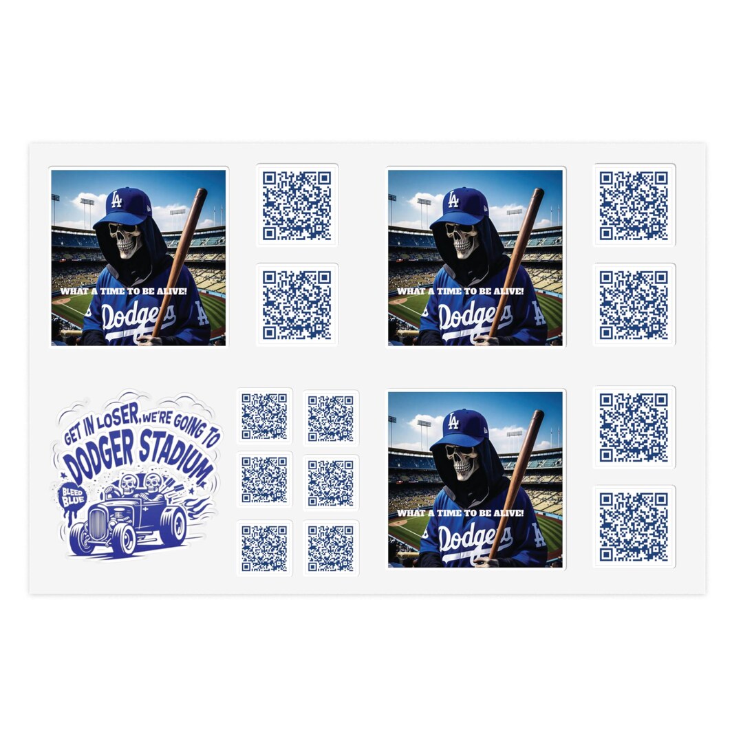 QR Code Freddie Freeman Game 1 Grand Slam World Series Los Angeles ...