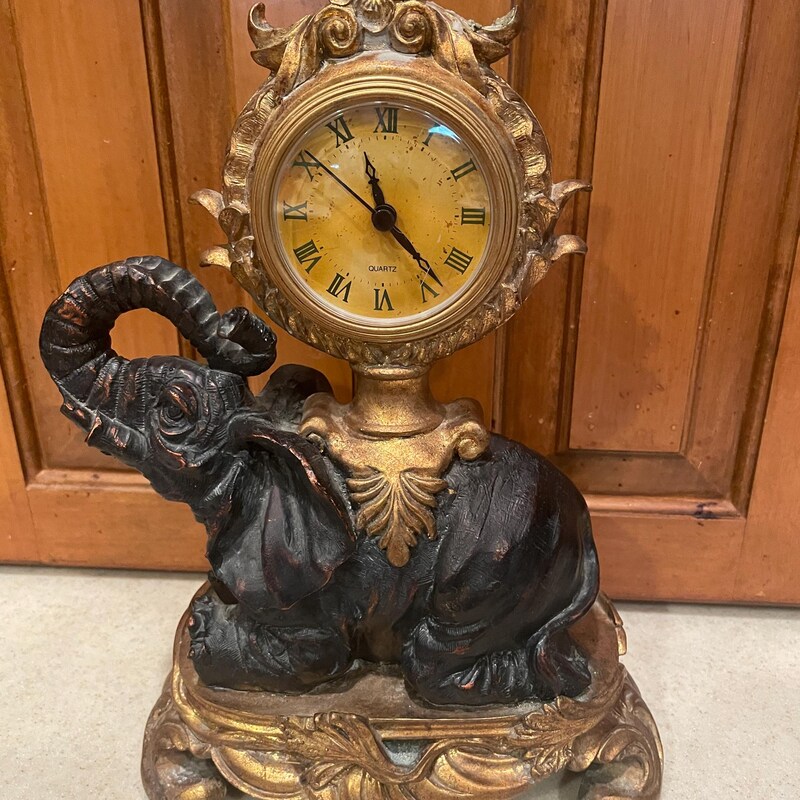 Elephant Clock - Etsy