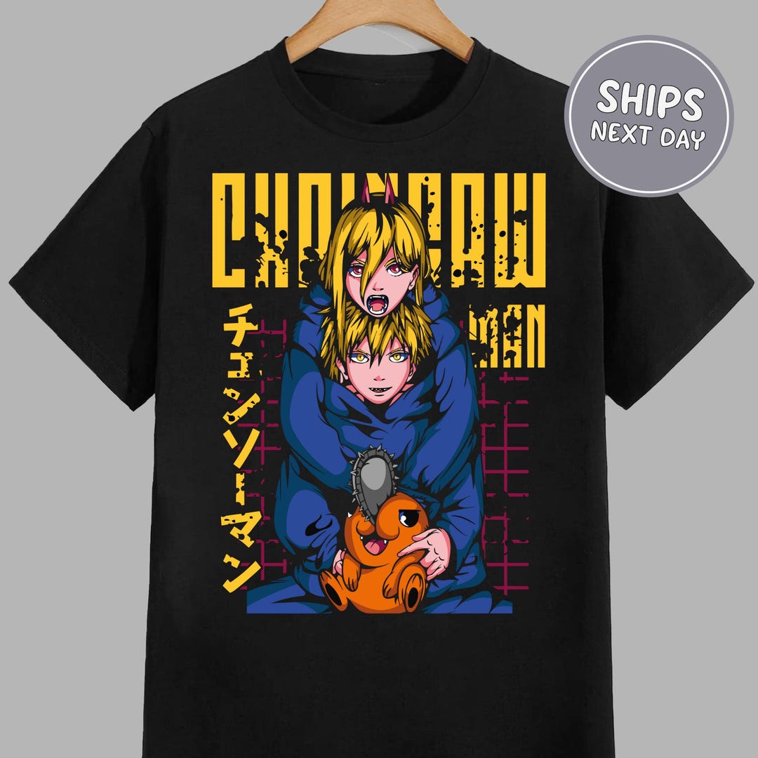 Chainsaw Man Anime Shirt Denji Shirt Chainsaw Man Hoodie Anime ...