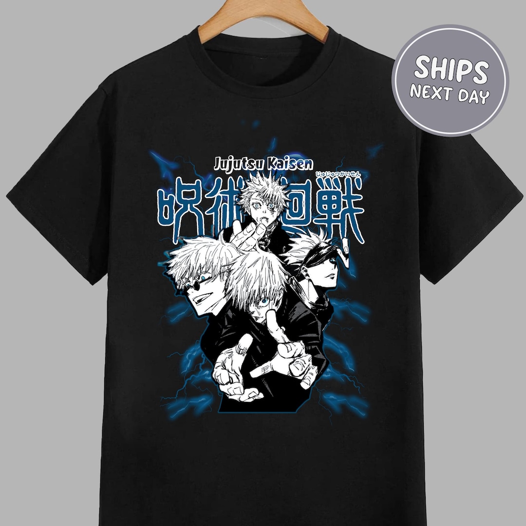 Anime Shirt Jujutsu Kaisen Anime Shirt JJK Manga Shirt Anime Graphic ...