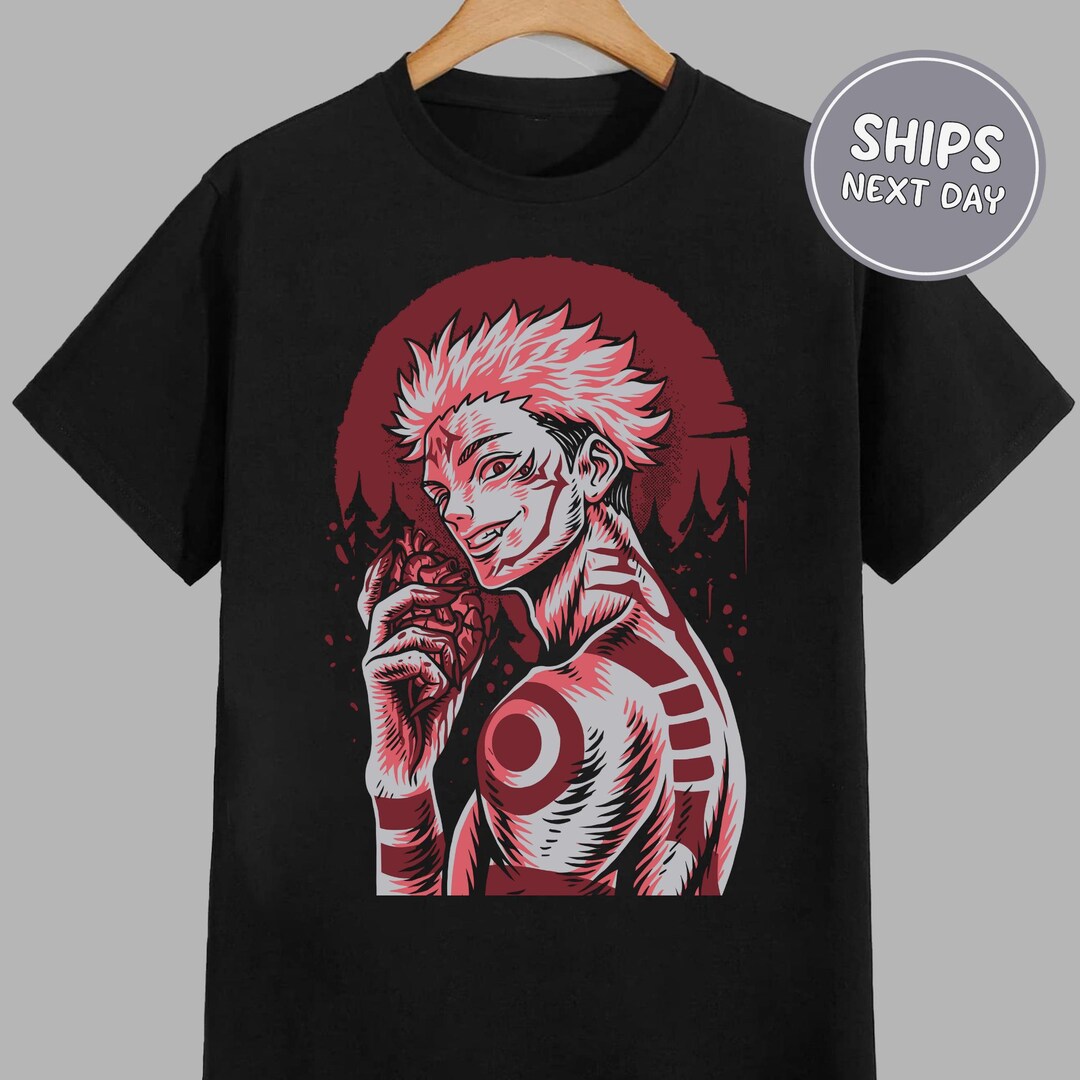 Gojo Satoru Shirt Jujutsu Kaisen Anime Shirt JJK Manga Shirt Anime ...