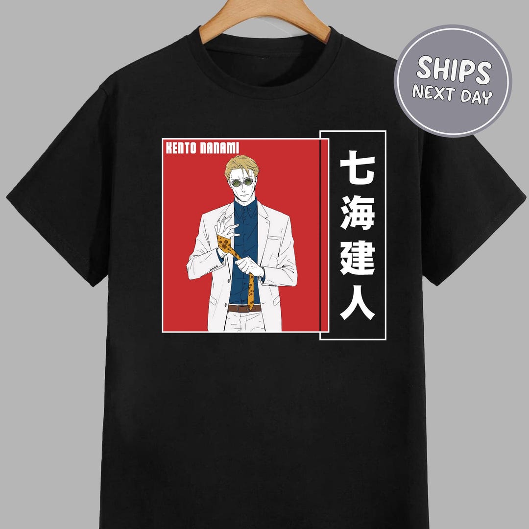 Kento Anime Shirt Jujutsu Kaisen Nanami Anime Shirt JJK Kento Hoodie ...