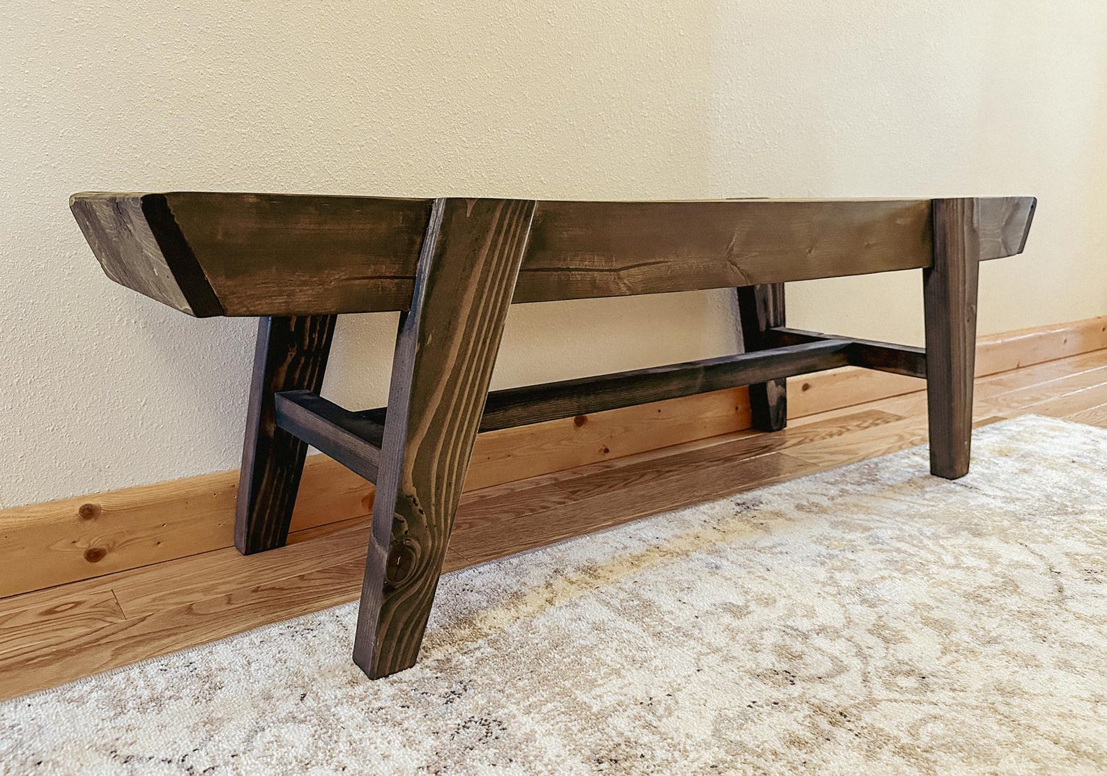 Rustic Handmade Bench - Etsy