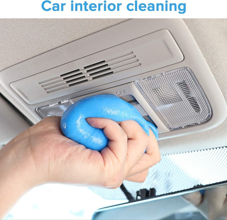 5 Pack Dust Cleaning Gel for Car & Electronics –reusable Slime Cleaner ...