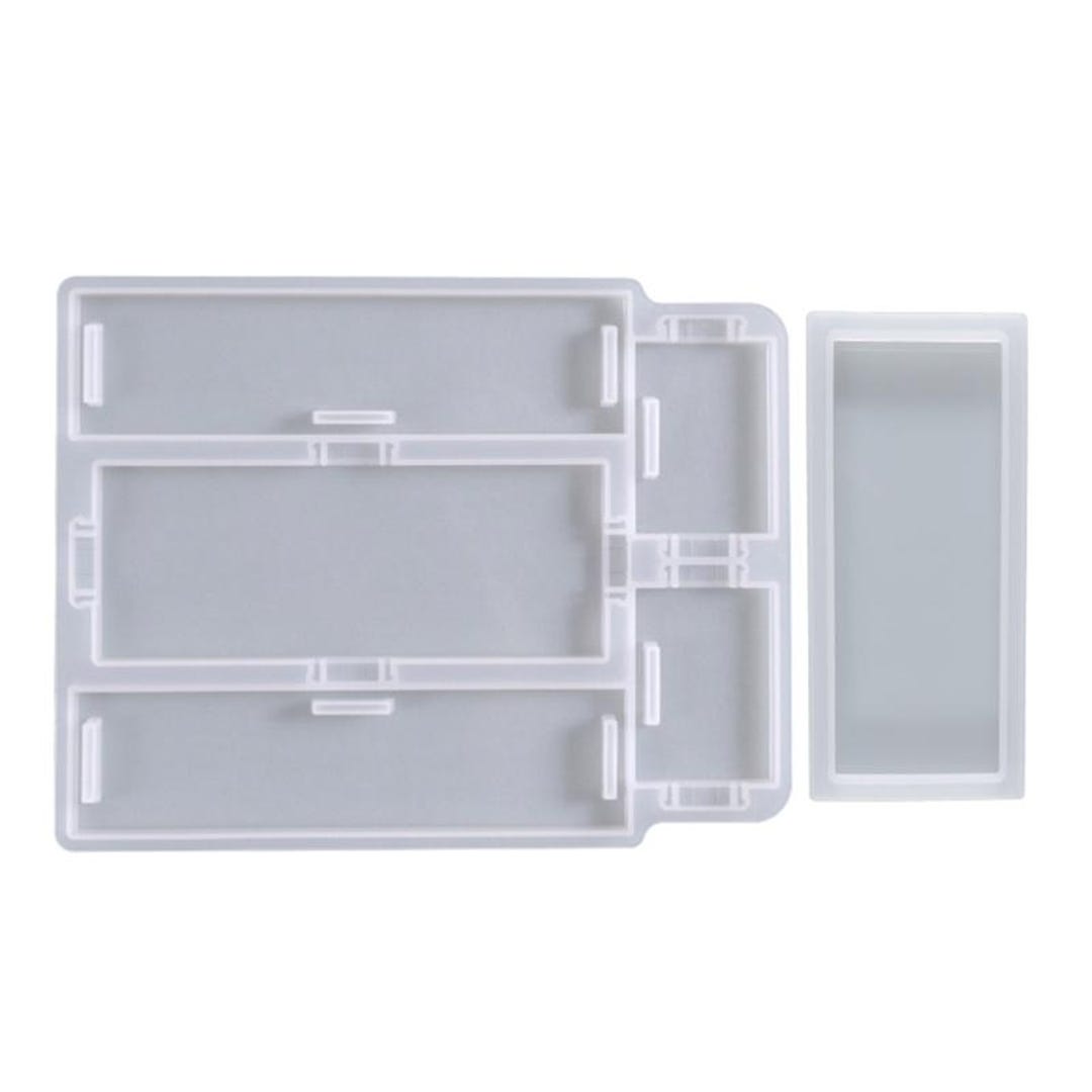 DIY Domino Box Resin Molds Handmade Rectangular Shape Jewelry Storage ...