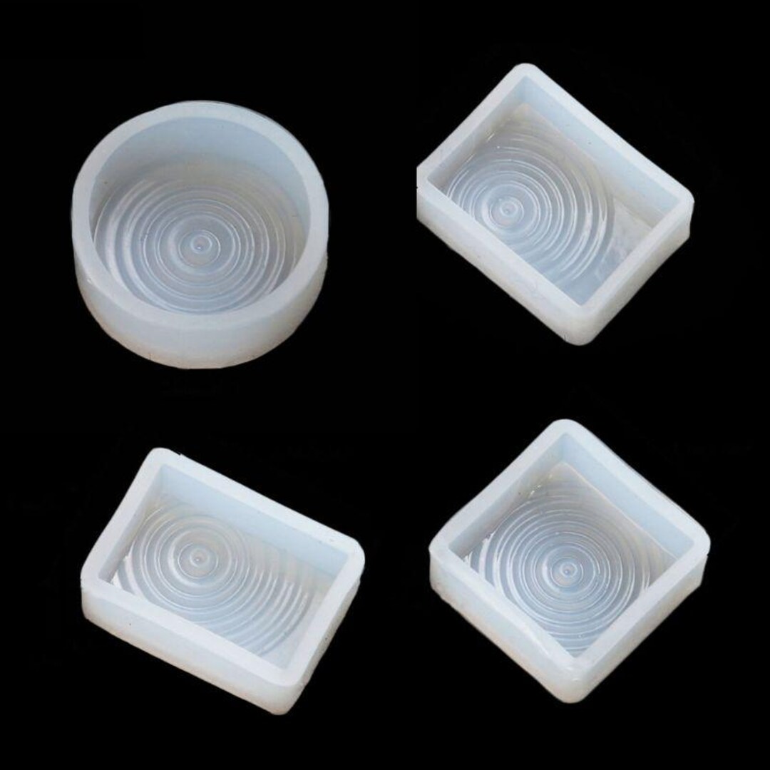 Sea Wave Silicone Molds, DIY Resin Pendant Kit (4 Pcs) - Etsy