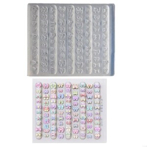 Silicone Nail Mold Bows - Etsy