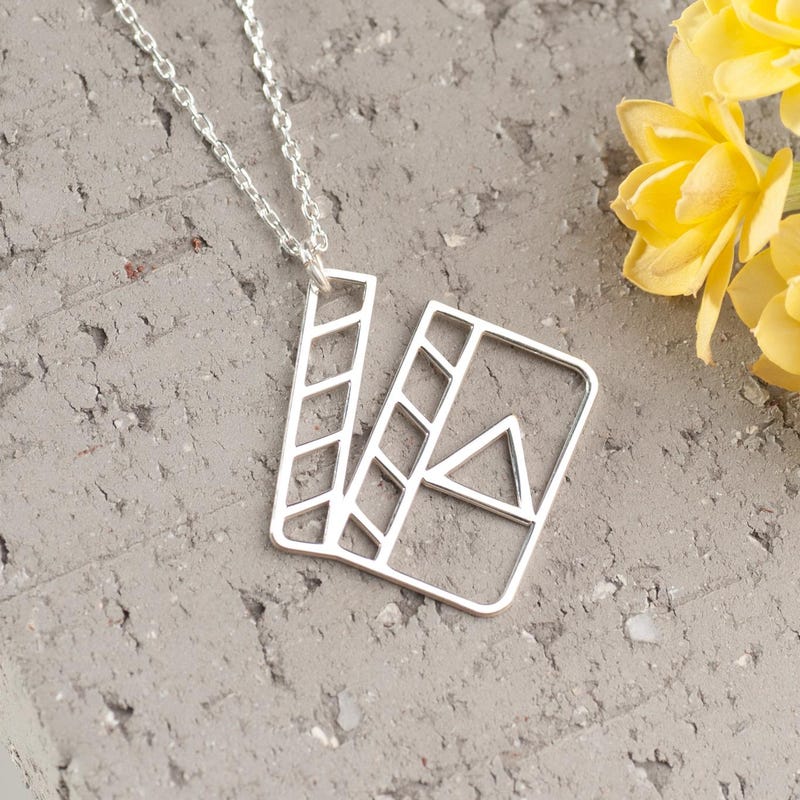 Cinema Gold Necklace - Etsy UK