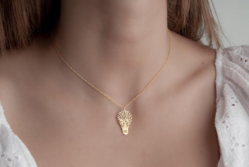 Lightbulb Technology Necklace, Computer Programmer Pendant, Motherboard ...