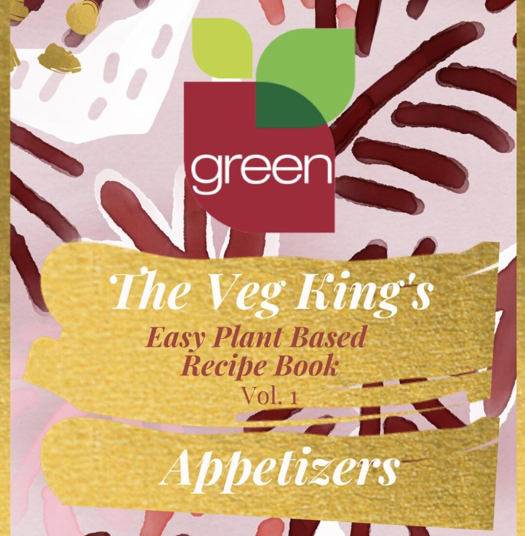 The Vegking Recipe Book; Vol. 1 -- Appetizers - Etsy