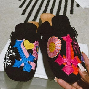 Custom Patch Clogs: Colorful Theme - Etsy