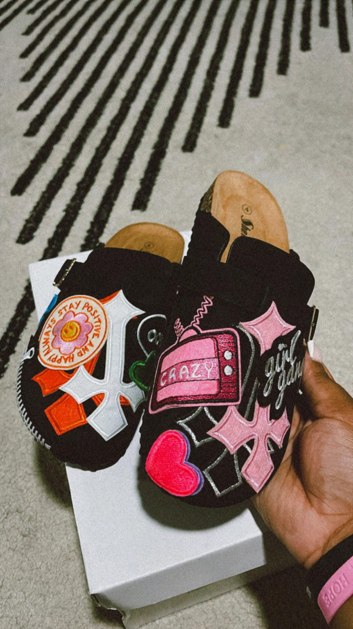 Custom Patch Clogs: Colorful Theme - Etsy