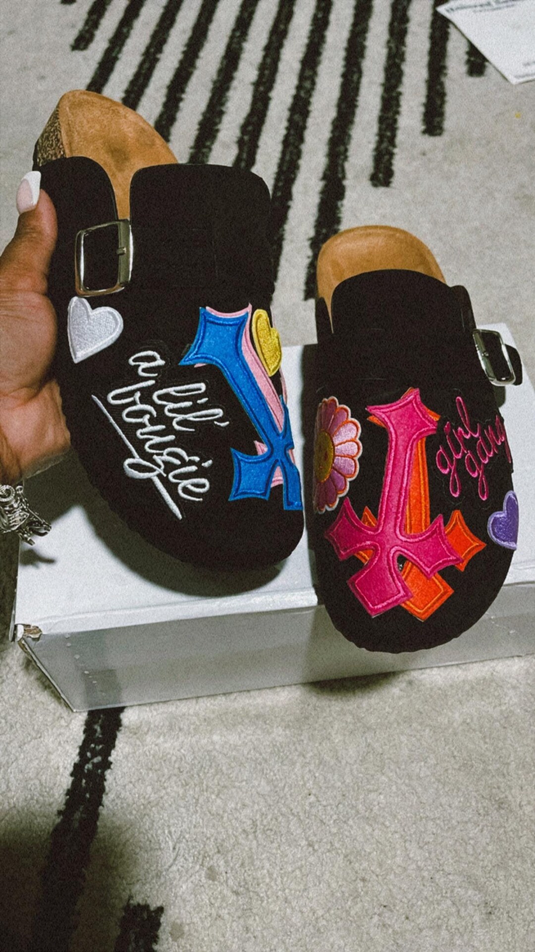 Custom Patch Clogs: Colorful Theme - Etsy