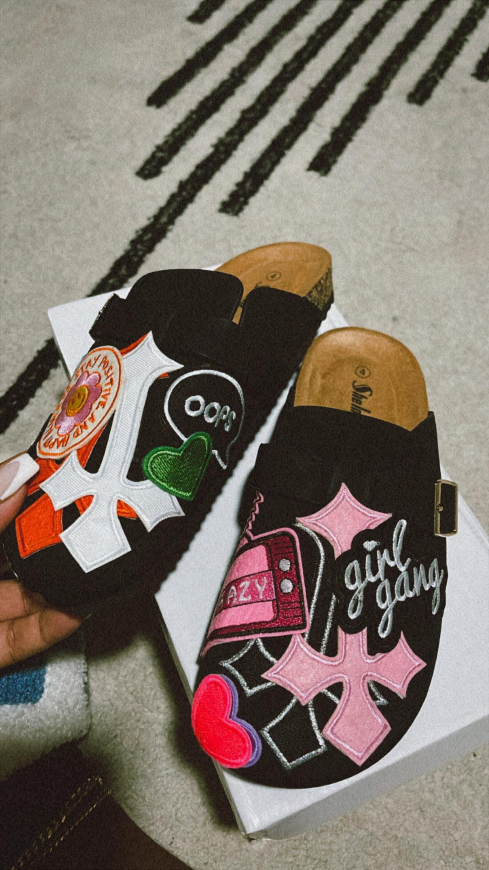 Custom Patch Clogs: Colorful Theme - Etsy