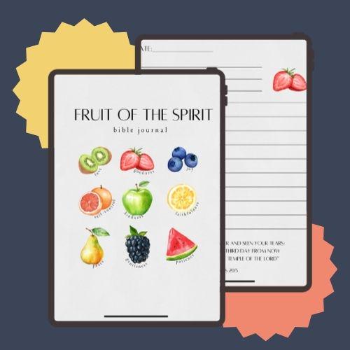 Fruit of the Spirit Christian Journal - Etsy