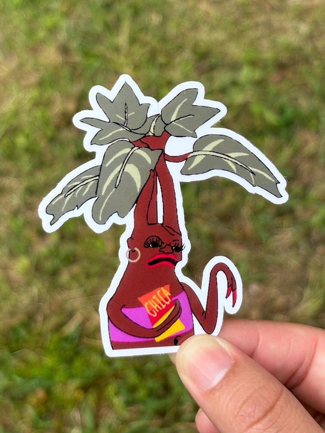 Mandrake Sticker - Etsy