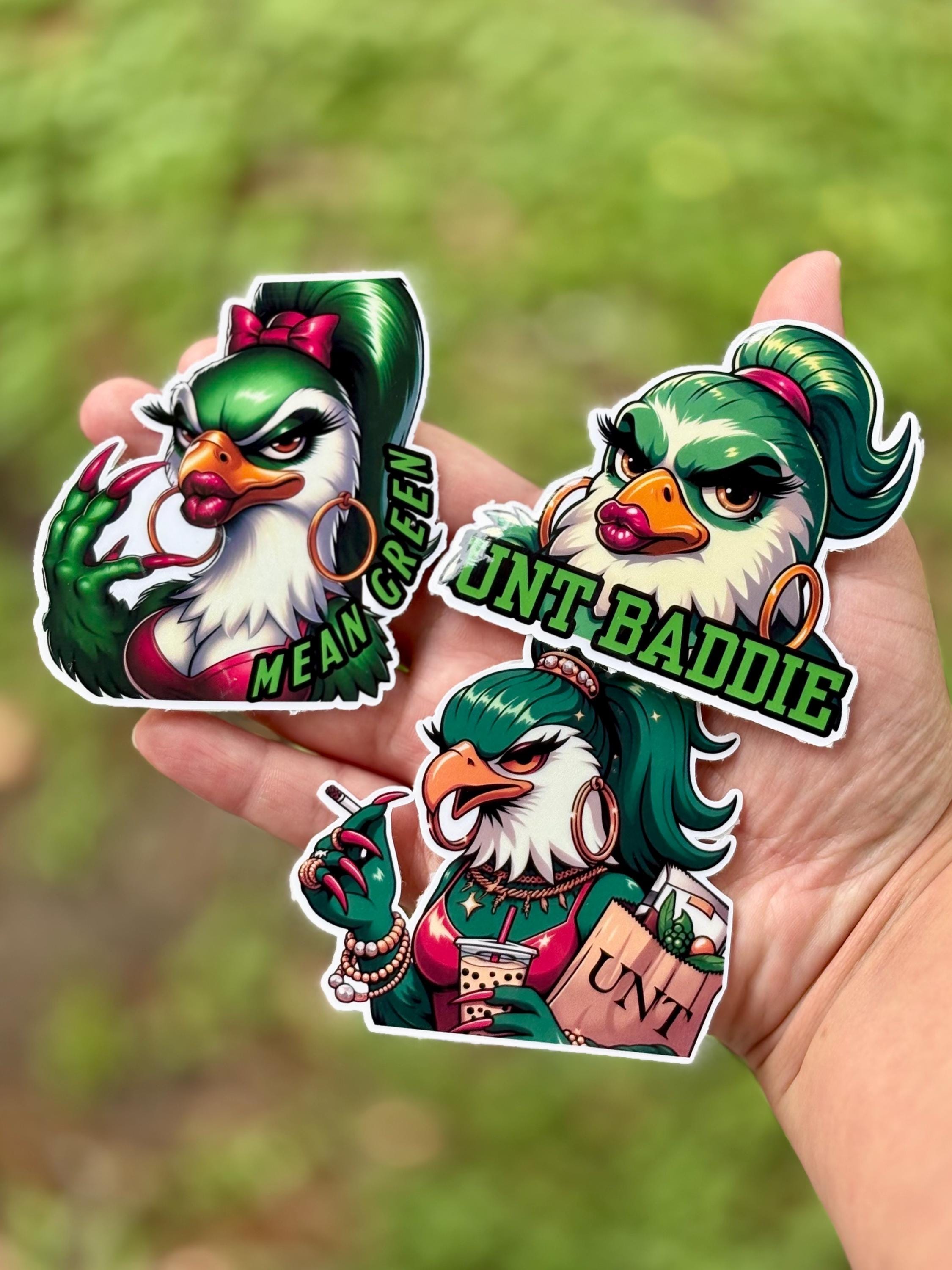 UNT Stickers for Baddies - Etsy