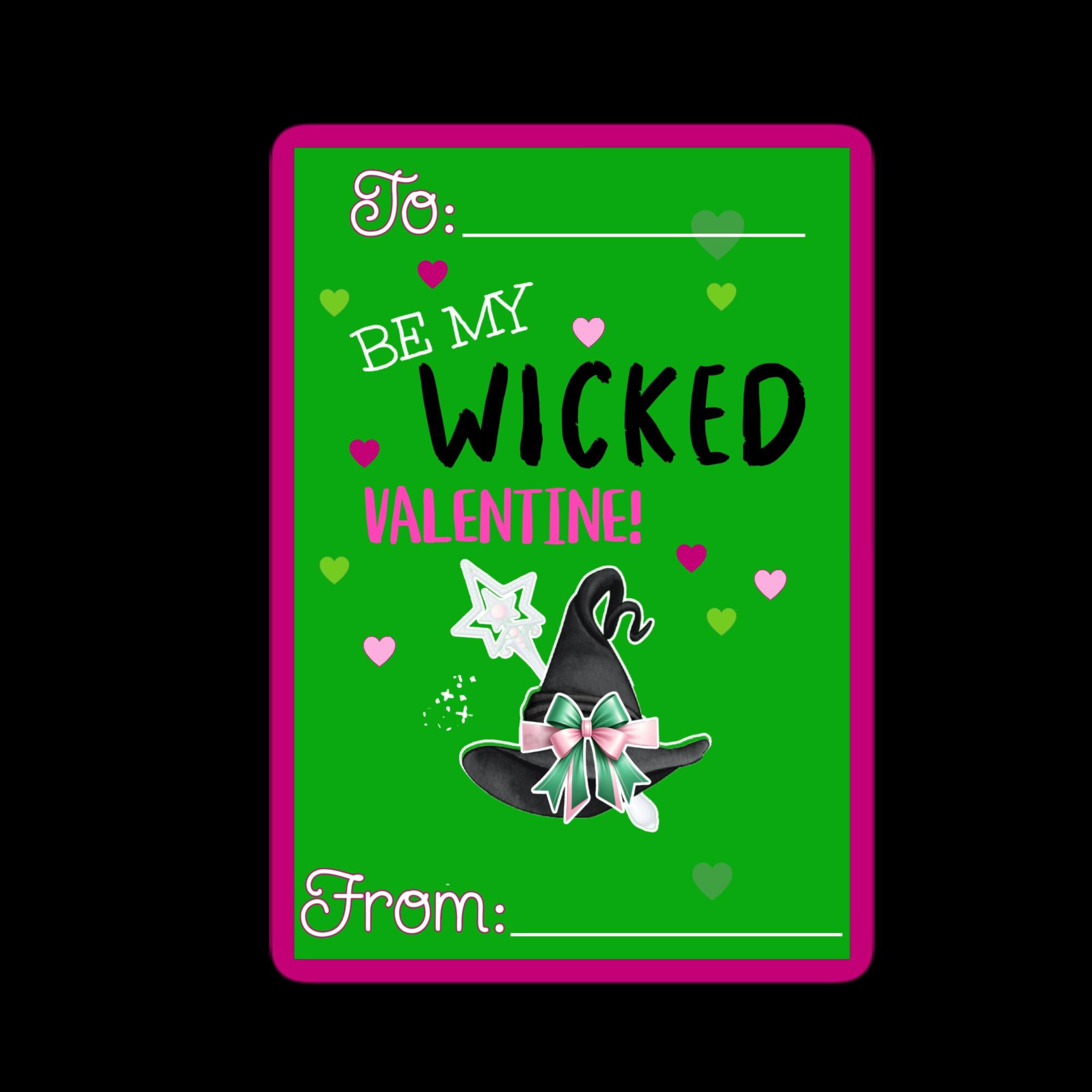 Wicked Valentine's Day Cards-24 Pack - Etsy