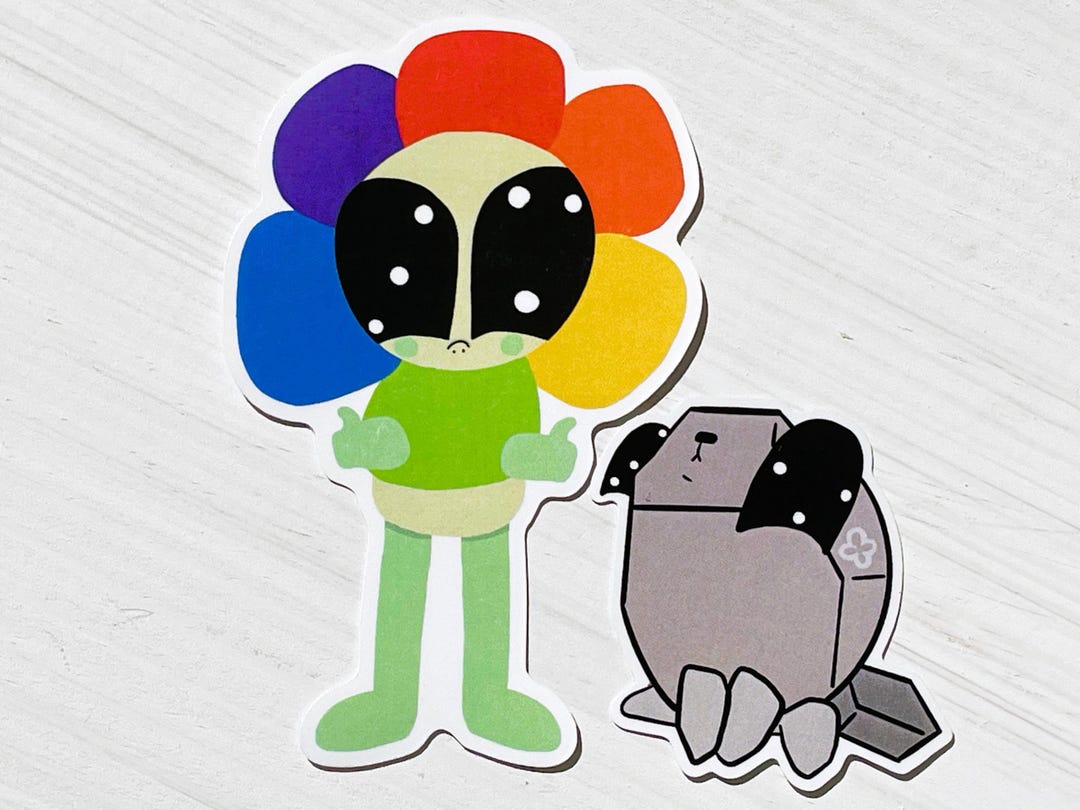 Cute Dandy's World Stickers - Etsy UK