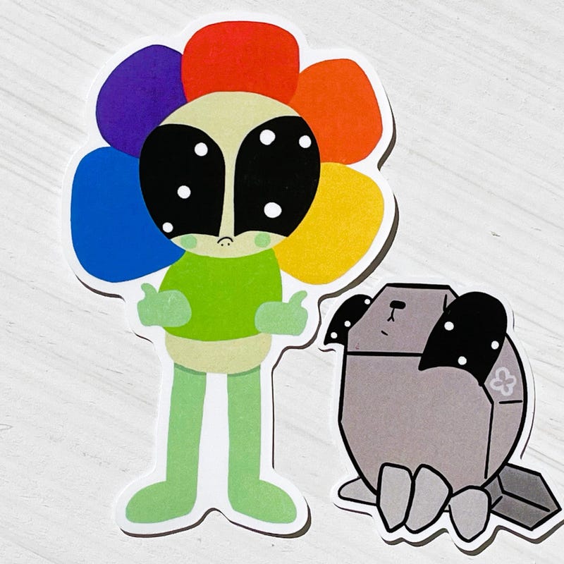 Dandy World Sticker - Etsy