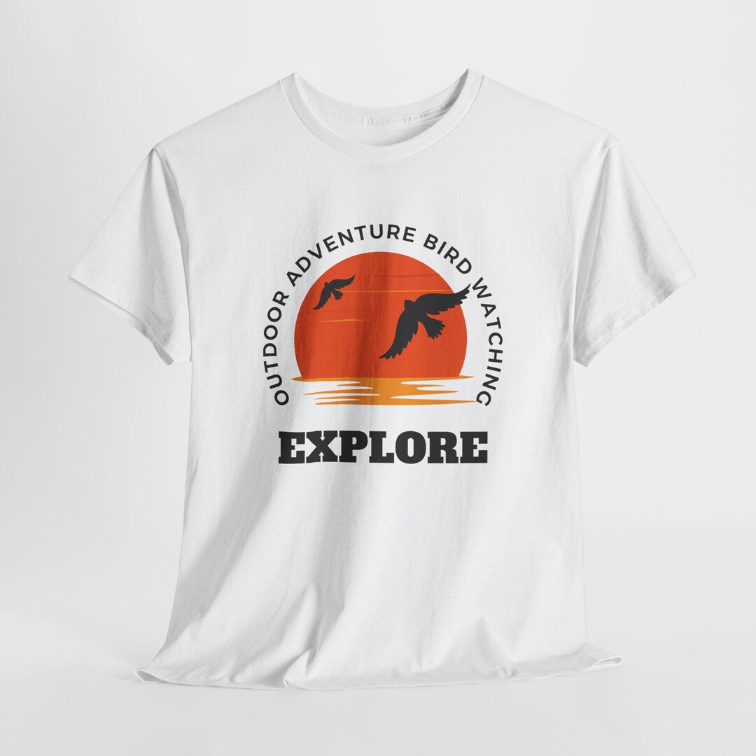 Explore Outdoor Birds Shirt, Birdwatching T-shirt, Bird Watching Shirt ...