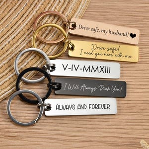 Stainless Steel Keychaindrive Ustom Engraved Key Chain Personalized ...