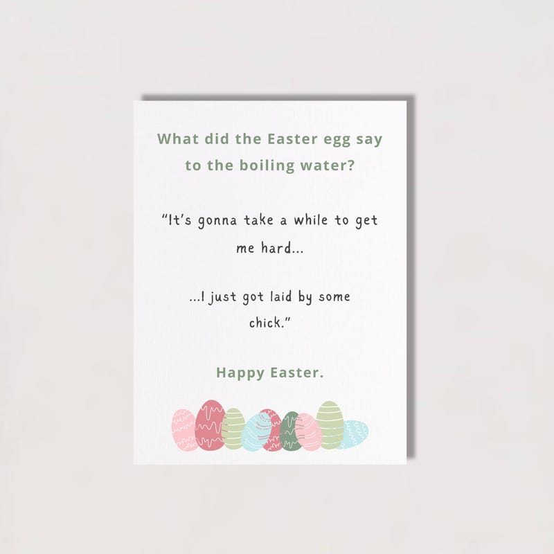 Funny Easter Cards - Etsy UK
