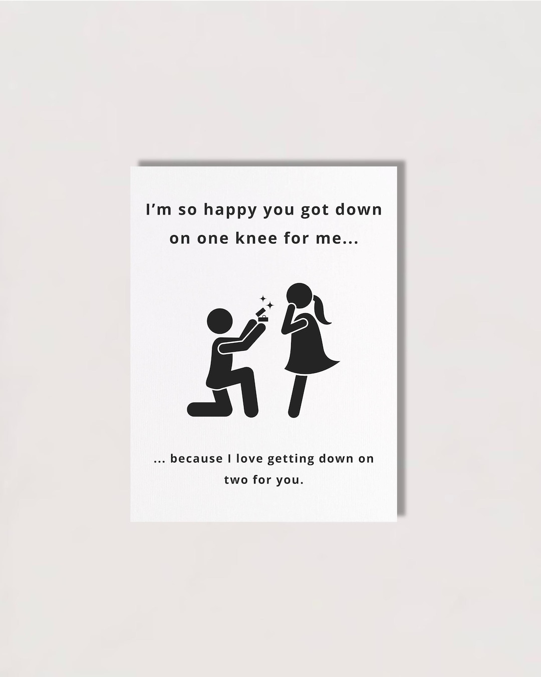 Dirty Anniversary Joke Card Digital, Printable Card, Card for Him ...
