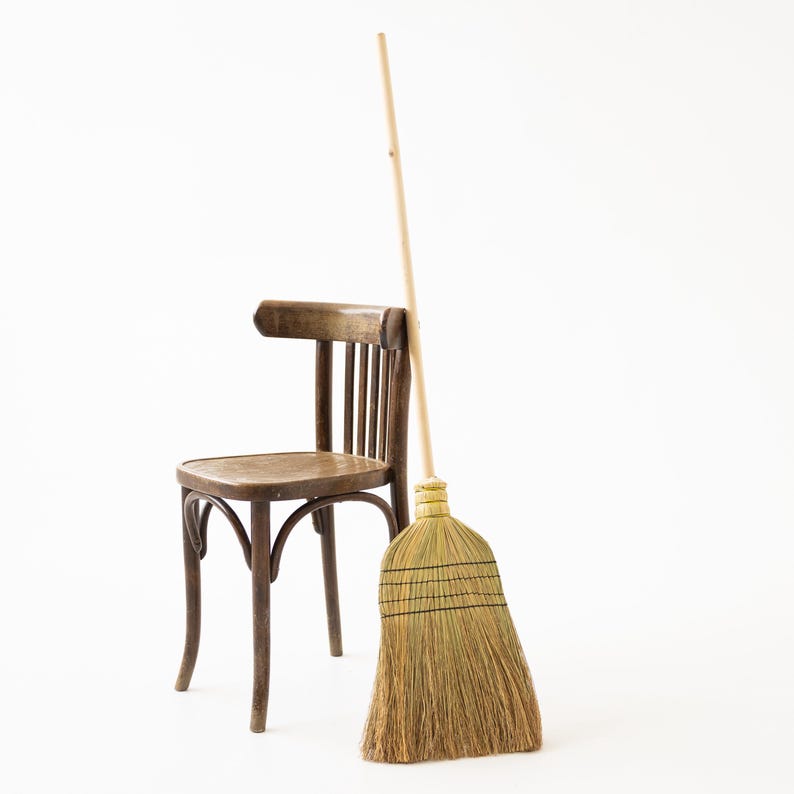 Corn Broom, Kitchen Broom, Rustic Broom, Porch Broom, Handmade Wall ...