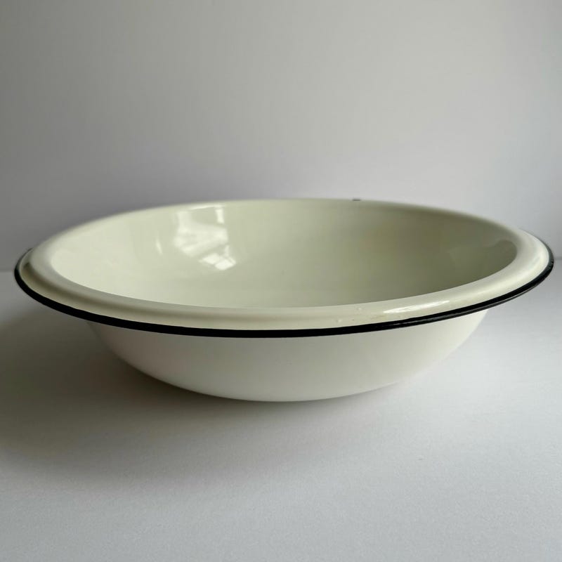 Enamel Bowl - Etsy