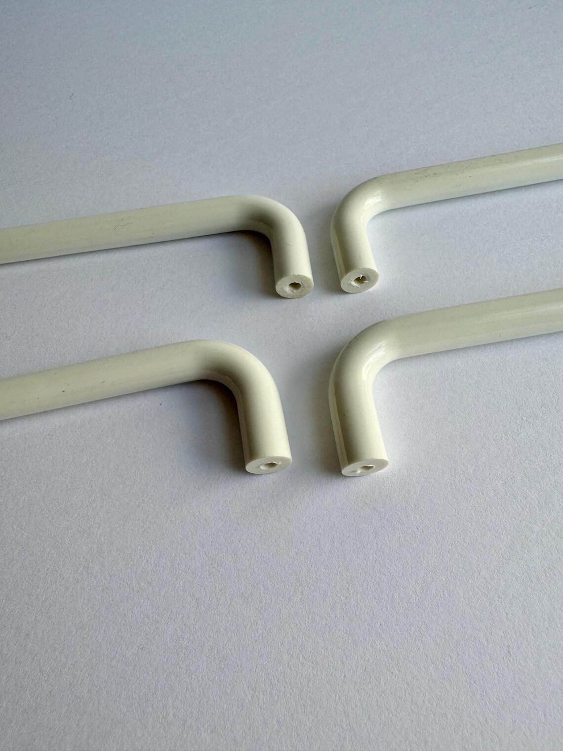 HEWI Lookalike White Plastic Drawer Pull Handles 1980s Design - Etsy