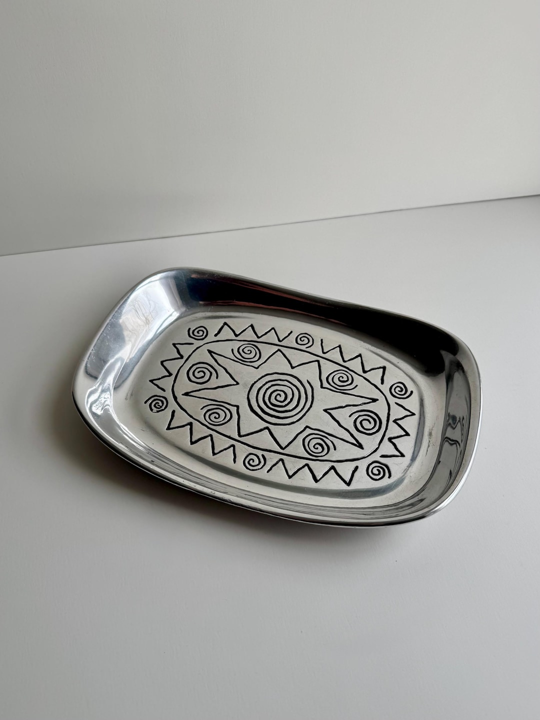 Vintage Wilton Armetale Pewter Reggae Bread Tray Catch-all Tray - Etsy