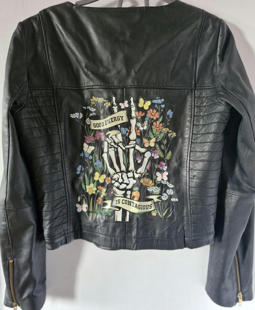 Custom Design Leather Jacket - Etsy